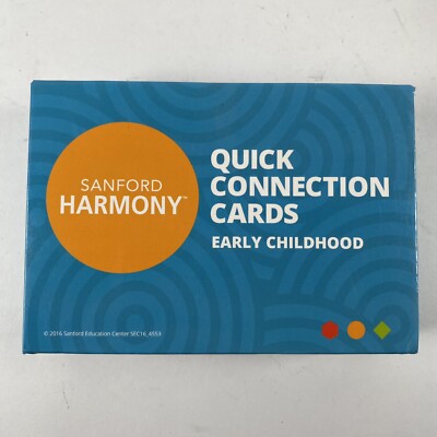 Sanford Harmony Quick Connection Cards, Early Childhood SKU# QCC-EC ...