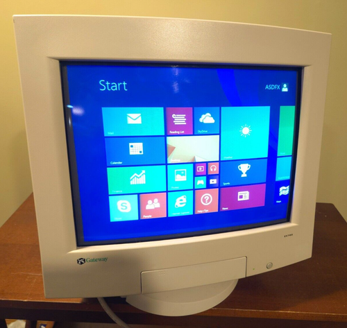 Vintage Gateway EV700 U7003 1999 VGA CRT Monitor 17" | eBay