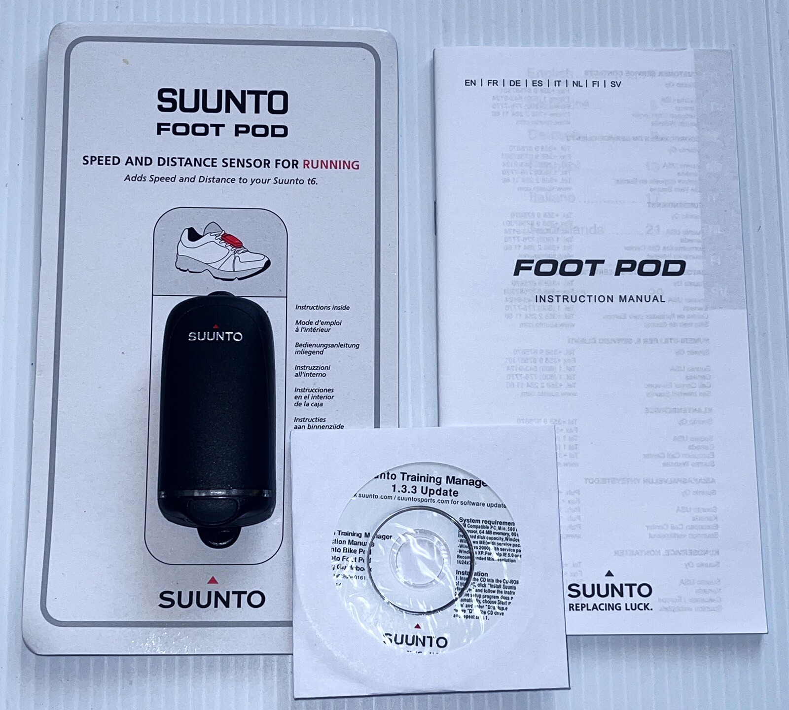 Suunto Foot Pod Speed and Distance Sensor for Running T6 for sale ...