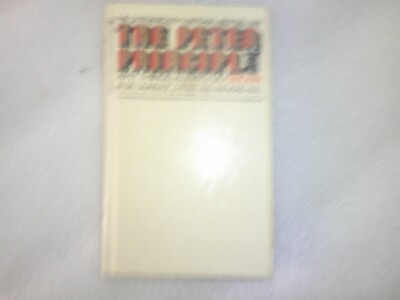 VINTAGE HARDBACK BOOK THE PETER PRINCIPLES DR. LAURENCE J. PETER | eBay