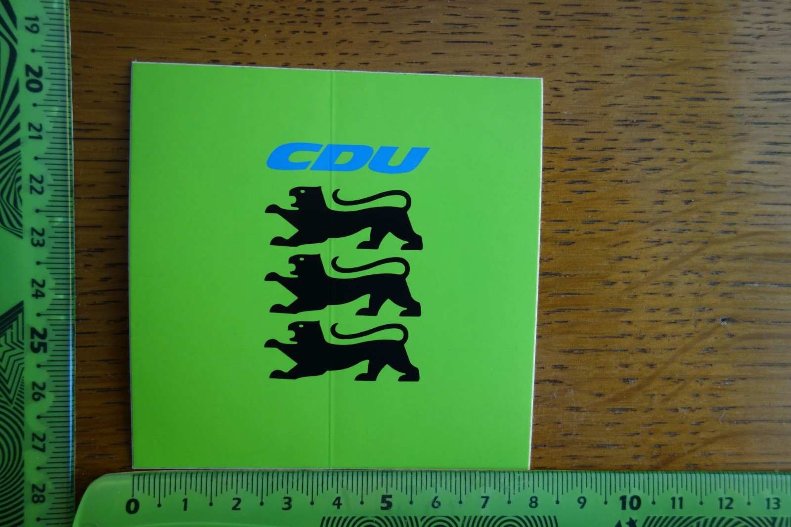 Alter Aufkleber Partei Verband Gewerkschaft CDU Wappen | eBay