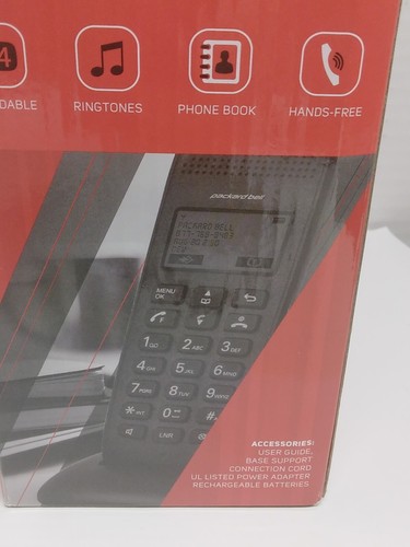 Packard Bell DECT 6.0 Cordless Phone Hands With Intercom System for ...