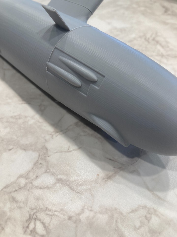 USS Arizona (SSN-803) VA Class Block V SSGN Sub 1:200 scale with ...