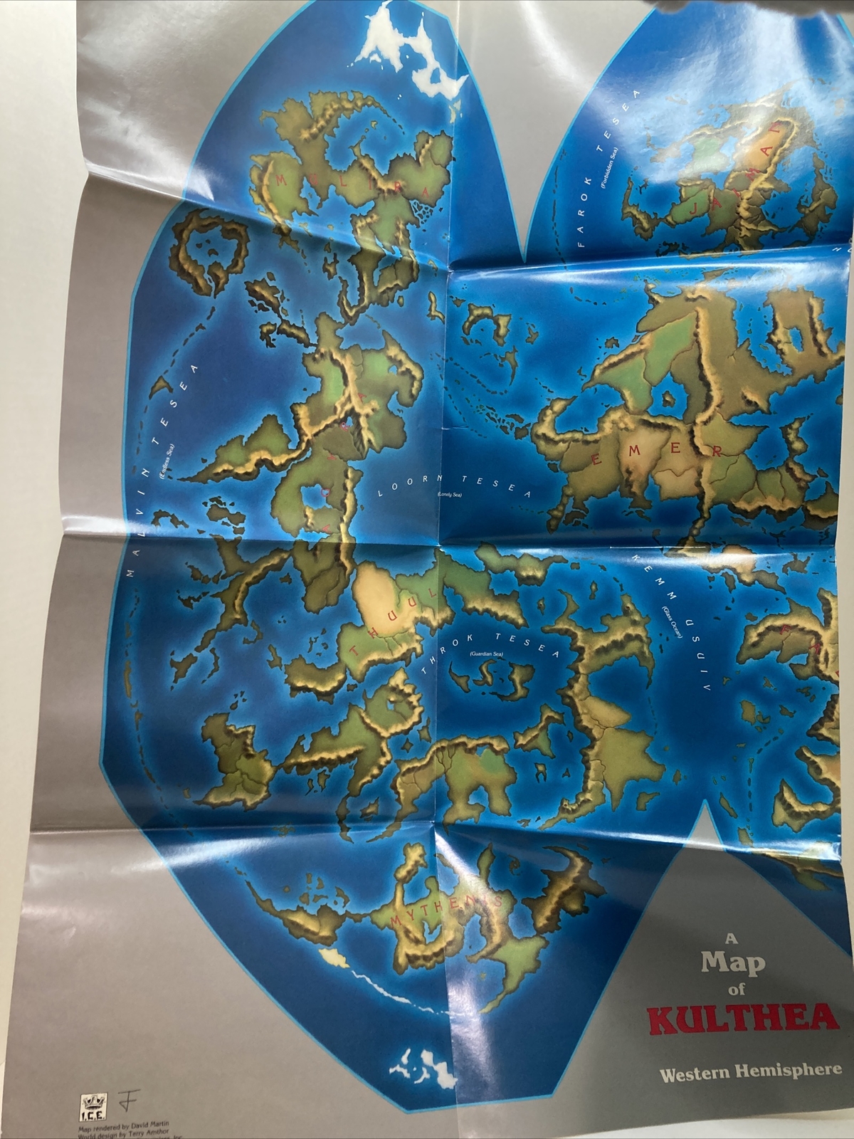 Shadow World Master Atlas Second Edition Rolemaster ICE With Map Of ...