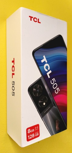 TCL 505 128GB 4G SIM-Free 6.7" Smartphone Dual-SIM Unlocked - Space ...