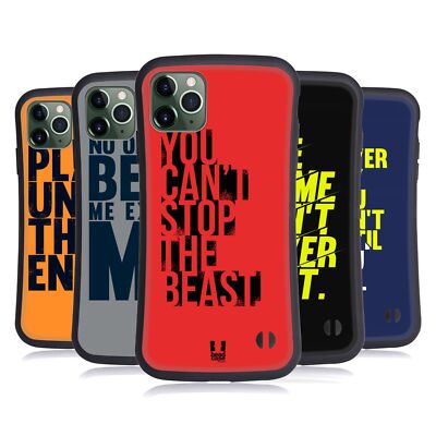 HEAD CASE DESIGNS POWER STATEMENT HYBRID CASE FOR APPLE iPHONES PHONES ...