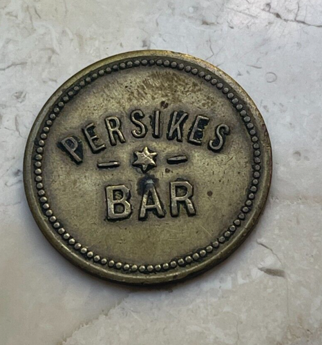 Stevens Point Wisconsin Persikes Bar - Good For 25 Cents Trade Token | eBay