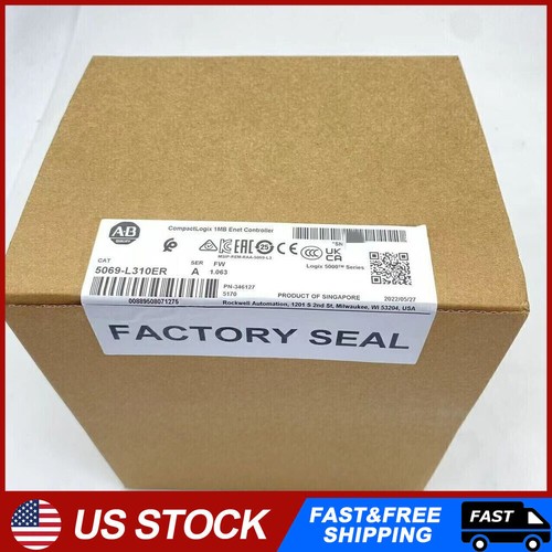NEW Sealed 5069-L310ER Allen-Bradley SER A CompactLogix 1MB Controller ...