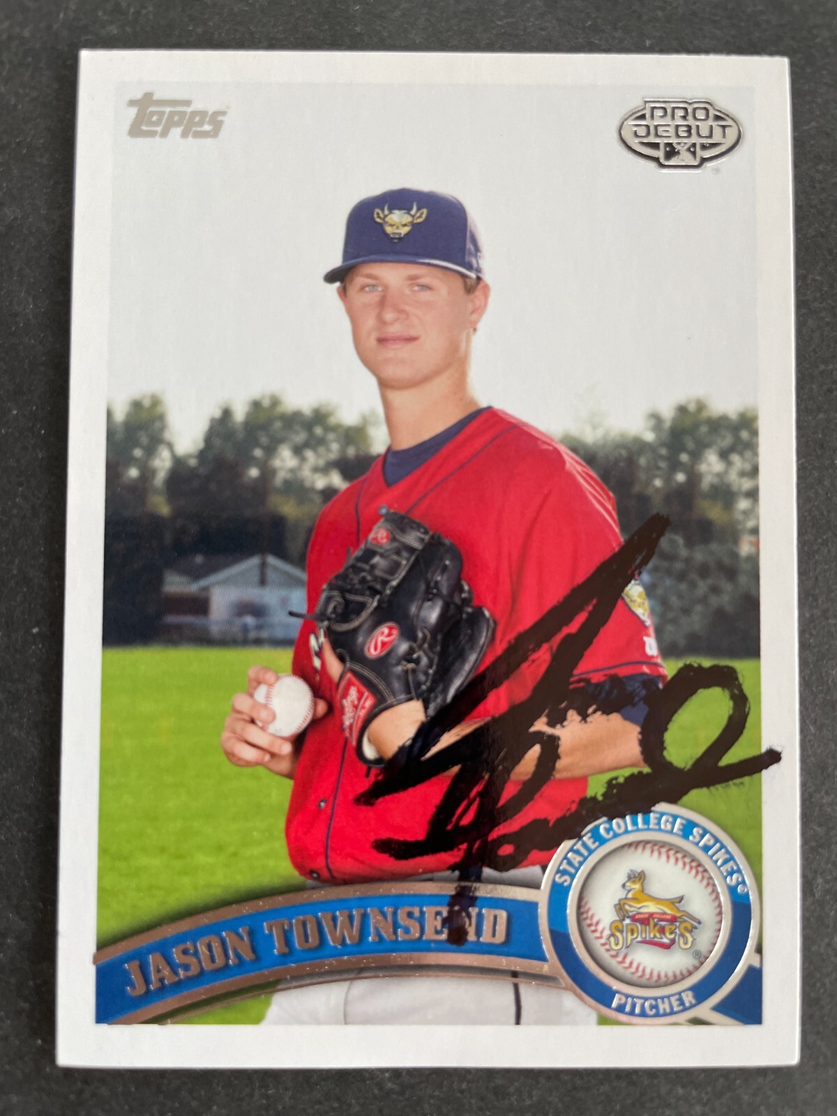 2011 Topps (Pro Debut) SIGNED: Jason Townsend #28 | eBay