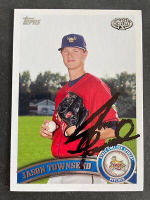 2011 Topps (Pro Debut) SIGNED: Jason Townsend #28 | eBay