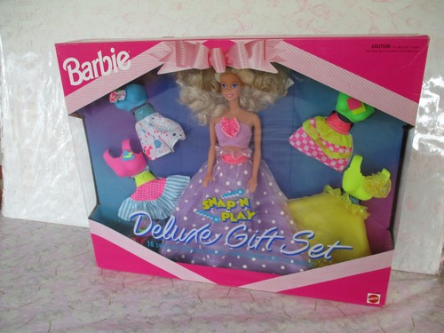 1992 Barbie Snap 'n Play Deluxe Gift Set NRFB #2262 Rare Set! | eBay