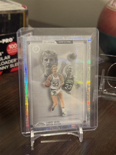 2025-2026 Topps Chrome Larry Bird Glass Canvas SSP Case Hit GC-15 ...