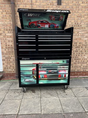 Snap On 55” By 24” Audi R8 Ltd Edition KRA Toolbox Snap On Roll Cab ...