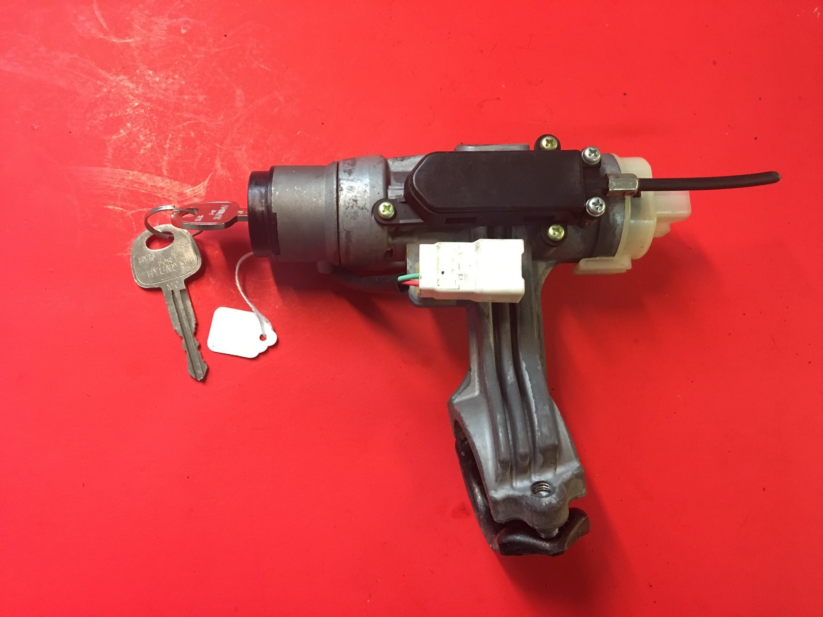 2006-2010 KIA RIO IGNITION LOCK CYLINDER SWITCH ASSEMBLY W 2 KEYS USED ...