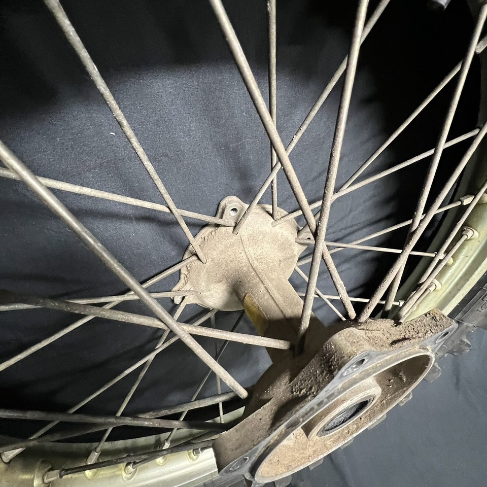 2009 07-22 SUZUKI RMZ250 OEM EXCEL REAR BACK WHEEL RIM HUB TIRE ROTOR ...