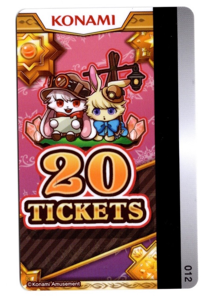 KONAMI GOLD RAILROAD Arcade Coin Pusher Cards - NEW - Round 1 - You ...