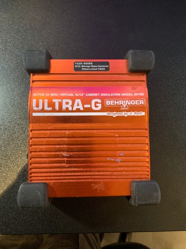 Behringer Ultra-G active direct box | eBay