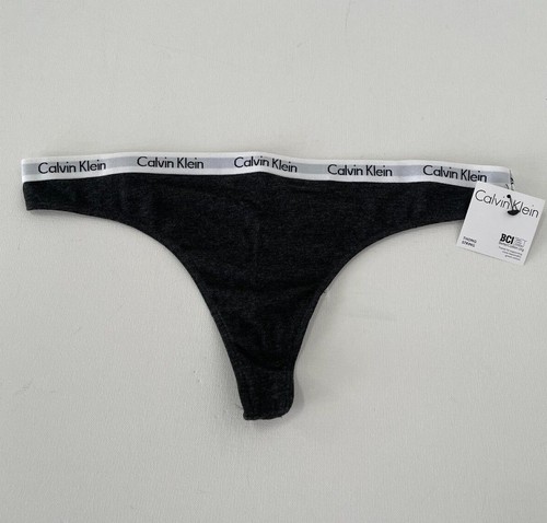 CK Calvin Klein Women's Thongs & G-Strings Underwear Charcoal Grey 1 ...