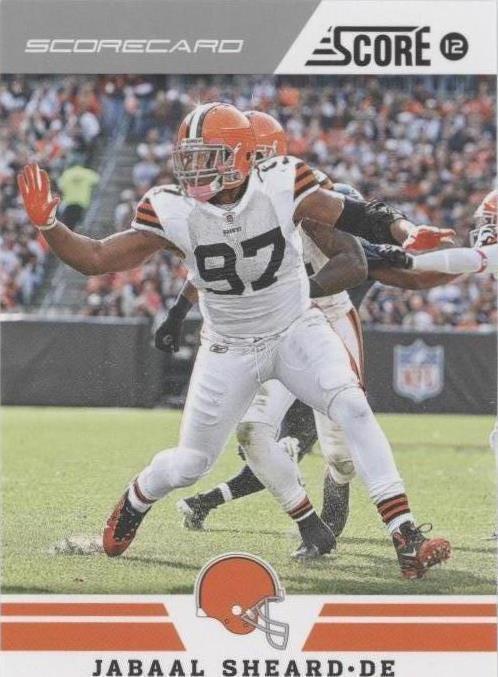 2012 Score - Jabaal Sheard #286 Scorecard for sale online | eBay