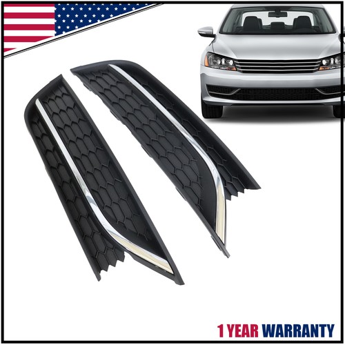 For VW Volkswagen Passat 2012-2014 2015 Updated Fog Light Grille cover ...