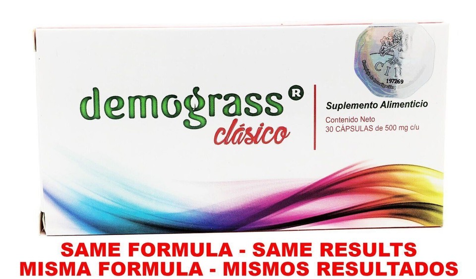 DEMOGRASS CLASICO 100% AUTHENTICO The Original Demograss Formula with ...