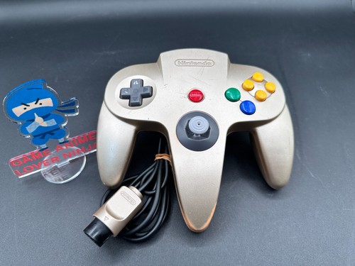 Nintendo 64 Controller Gold NUS-005 N64 Japan Tested | eBay