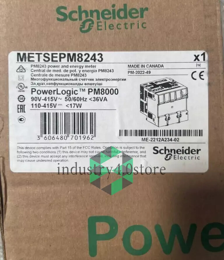 New Schneider METSEPM8243 Power Logic PM8000 Power Meter PM8243 | eBay