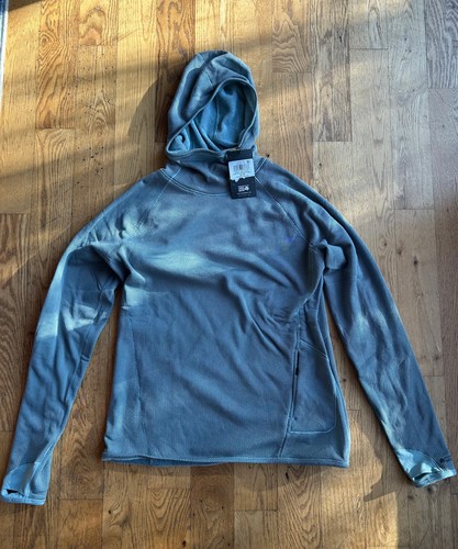 Mountain Hardware AirMesh Long-Sleeve Hoody - Women's Small, Color: Ice ...