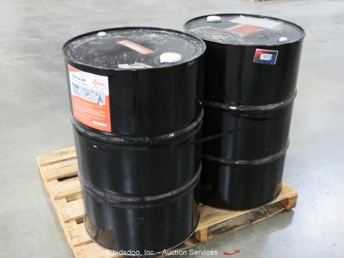 Busch R-530 Vacuum Pump Oil (2) 55-Gallon Drums ISO 100/30W bidadoo ...