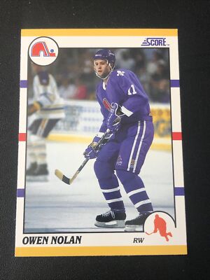 1990-91 Score Traded Owen Nolan Rookie #80T | eBay