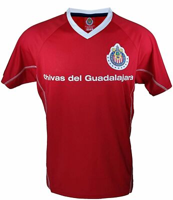 ADD YOUR NAME & NUMBER Men Chivas De Guadalajara Soccer Poly Shirt ...