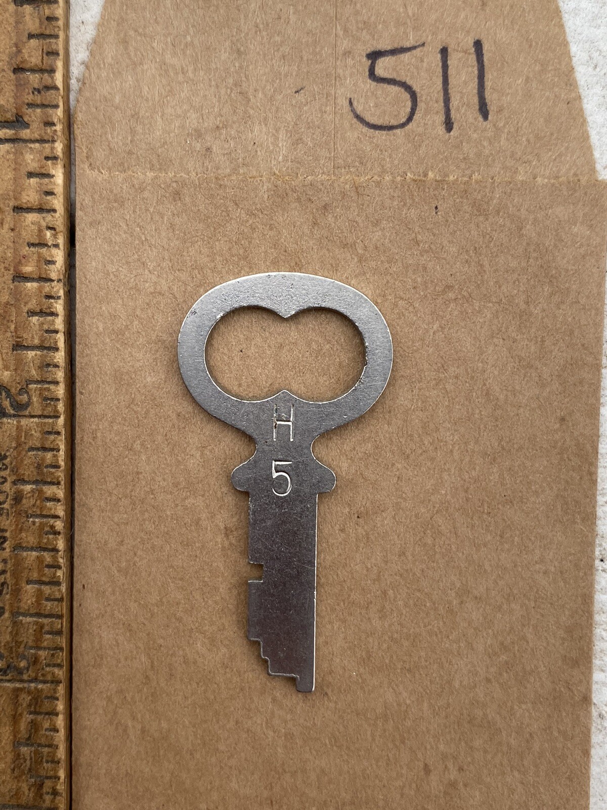 VINTAGE NATIONAL CASH REGISTER KEY # H5 H 5 NCR Original NOS -Lot 511 ...