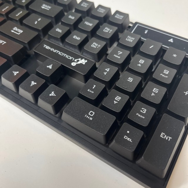 TekNmotion USB Wired Backlit (Red LED) Gaming Keyboard TM-NIB4XB1 ...