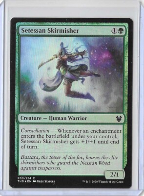 MTG Setessan Skirmisher FOIL Theros Beyond Death (THB) Common #200/254 ...