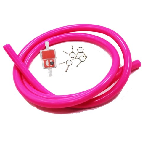 1 meter Pink Quality Motorcycle Petrol Hose Oil Fuel Line ATV Quad Dirt ...