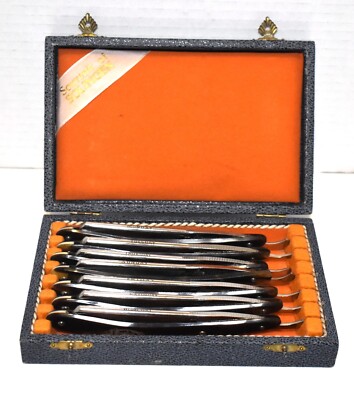 RARE VINTAGE WILHELM MANDT SOLINGEN SEVEN DAY WEEK STRAIGHT RAZOR ...