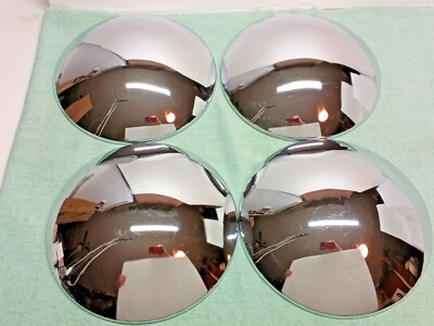 VINTAGE BABY MOON HUBCAPS OLD SCHOOL 10 5/8" GM FORD CHEVROLET babymoon ...