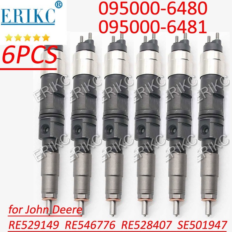 095000-6480 Injector for JOHN DEERE SE501947 RE528407 RE529149 RE546776 ...