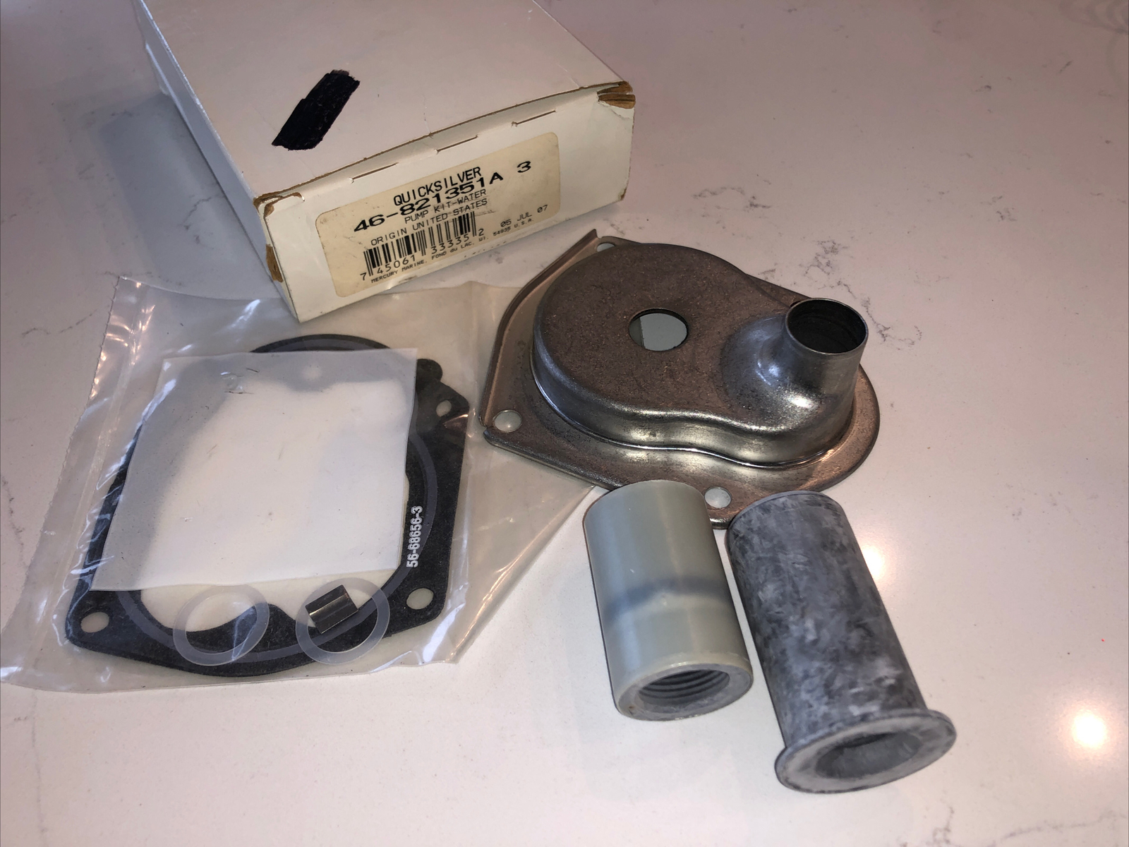 46 821351a 3 Mercury Mariner Force Water Pump Upper Housing Kit 25/30 ...