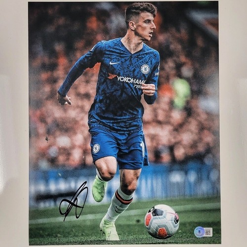 Mason Mount signed Chelsea 11x14 photo #1 England autograph (A) Beckett ...