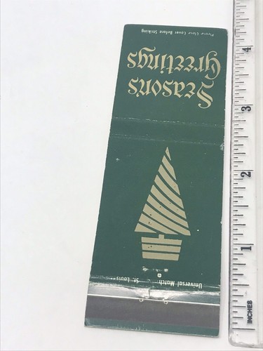 Vintage Matchbook Five Pillars Supper Club Random Lake Wisconsin ...