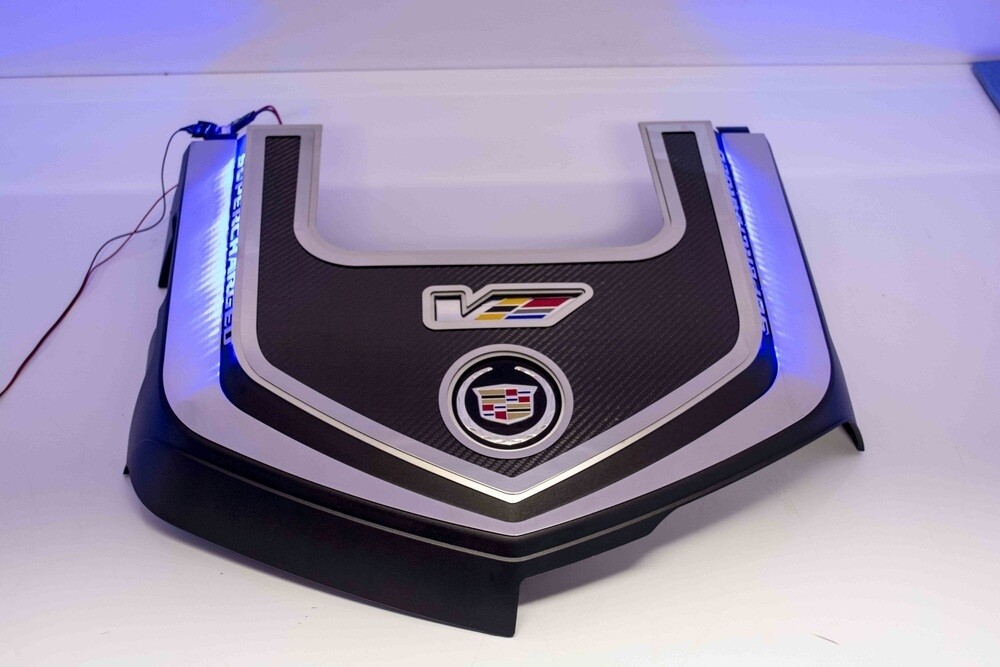 Engine Cover AMERICAN CAR CRAFT 123020-B-RDL fits 2006 Cadillac CTS for ...