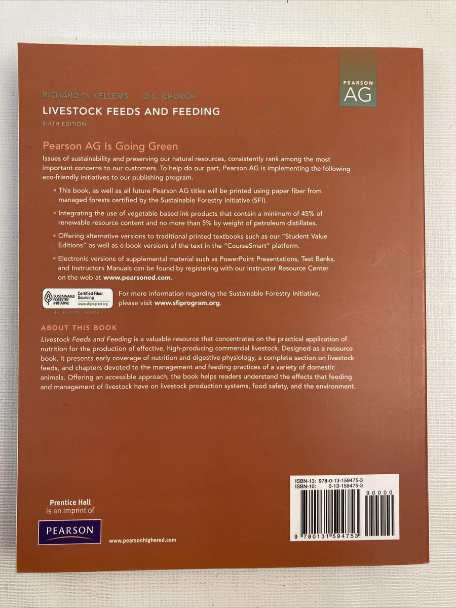 Livestock Feeds And Feeding
