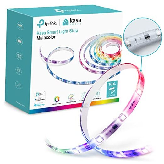 LED Light Strip, 50 Color Zones RGBIC, 16.4ft Wi-Fi LED Strip Works w ...