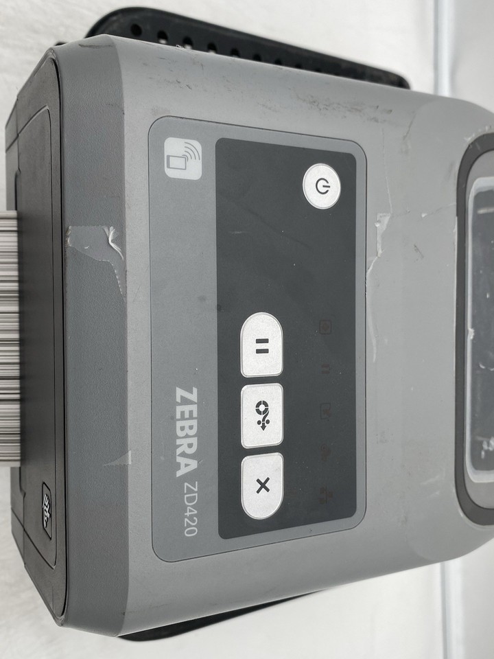 Zebra ZD420 Direct & Thermal Transfer Barcode Printer USB TESTED | eBay
