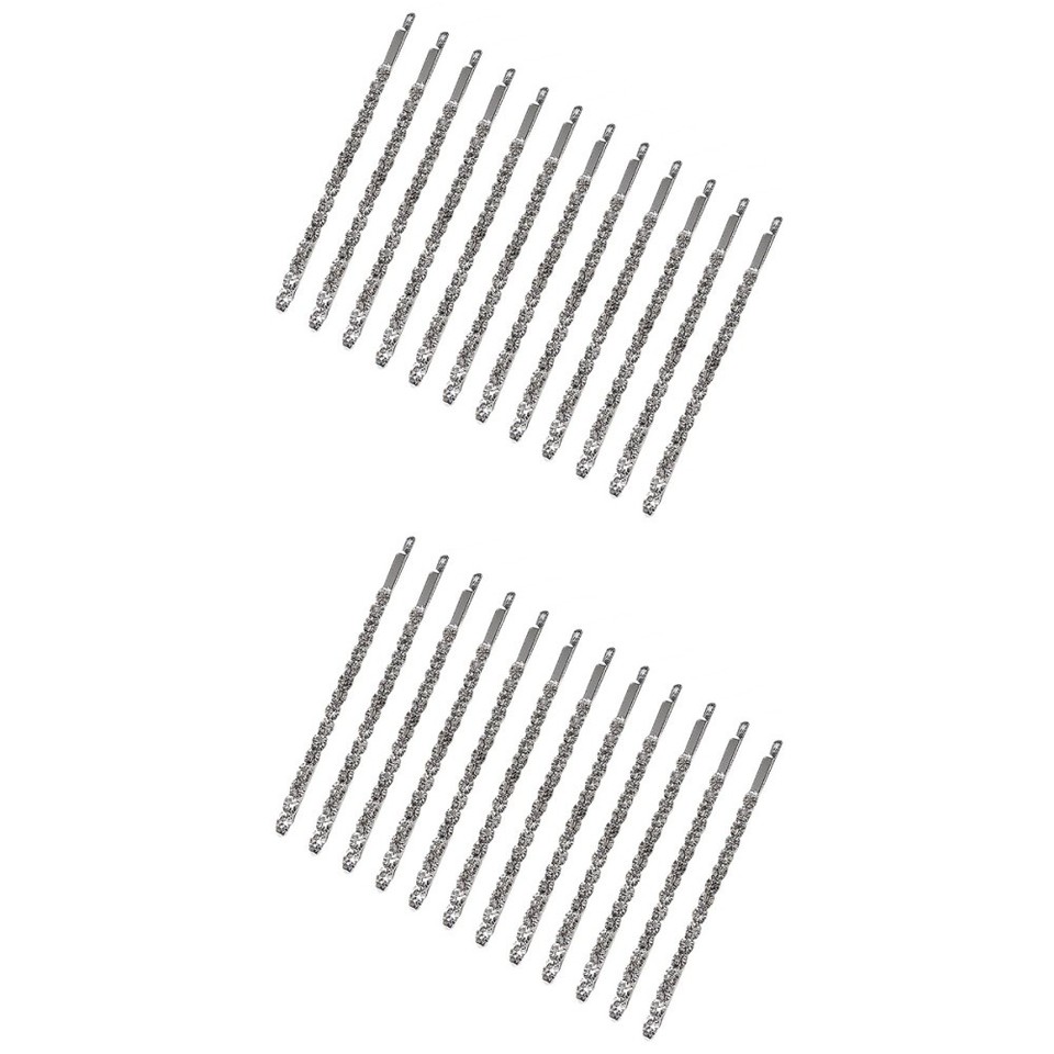 2 Count Rhinestone Hair Clip Hairpins Ornaments for Bride | eBay UK