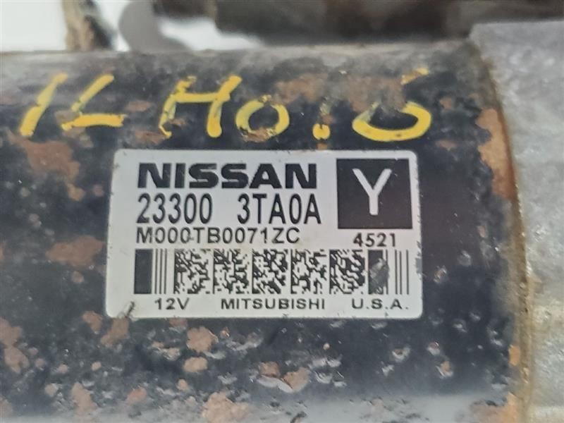2014 Nissan Altima OEM Starter Motor 4 Cylinder 2.5L Automatic 23300 ...