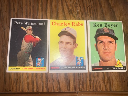 1958 Topps Lot Of 298 Cards, 160 Different | eBay