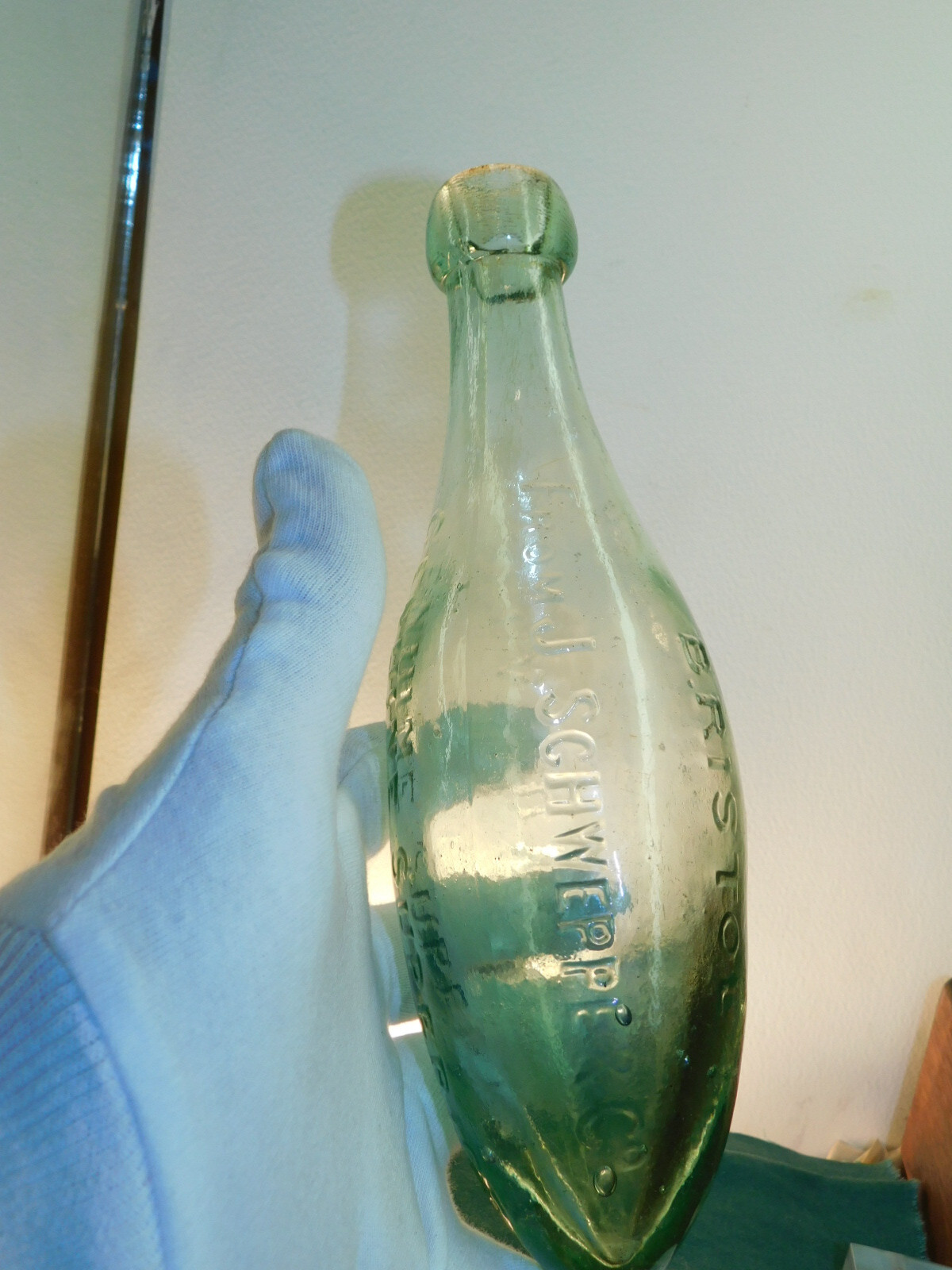 ROUGHSEDGE & SUMMERS & J.SCHWEPPE CO GENUINE SUPERIOR AERATED WATER ...