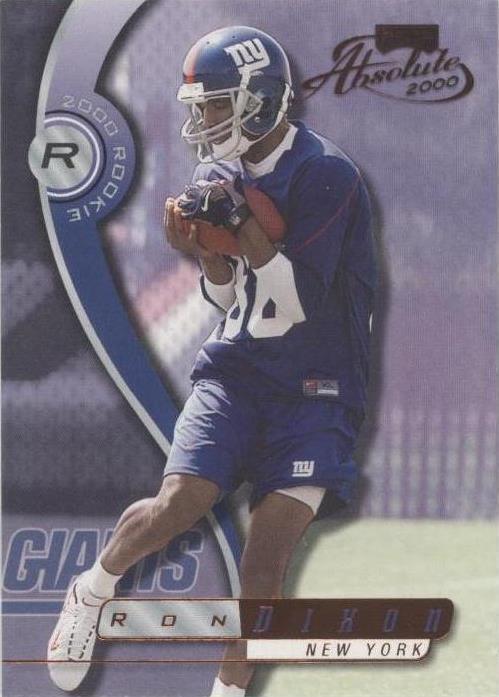 2000 Playoff Absolute - 2000 Rookie Ron Dixon #213 /3000 (RC) for sale ...